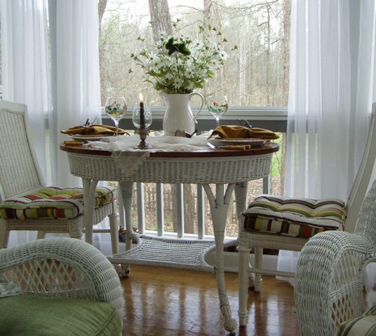 Romantic Dinner for Two on the Porch