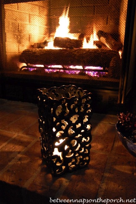Romantic Table Settings Fireside