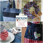 10 Denim Projects Made from Repurposed Denim Jeans