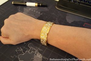 How to Fit a Small Bangle Bracelet Over A Wider Hand Onto The Wrist