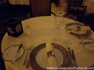 Dinner in the 1902 Restaurant, Old Cataract Hotel, Aswan Egypt