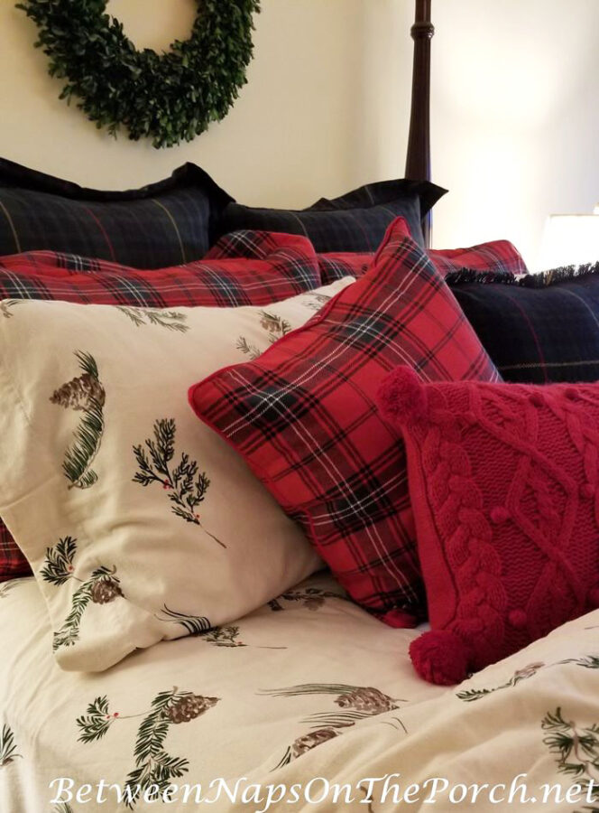 Bringing Out the Cozy: Fave Flannel Sheets & New Art for My Bedroom