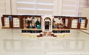 Assembling the Home Alone LEGO House