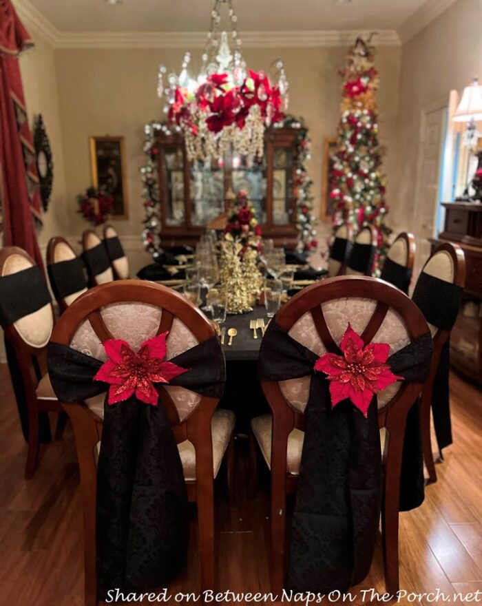 Jackie’s Beautiful Dining Room Is Dressed And Ready For Christmas