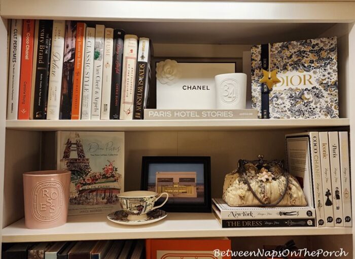 Favorite Fashion & Handbag Books, Decorating with Books
