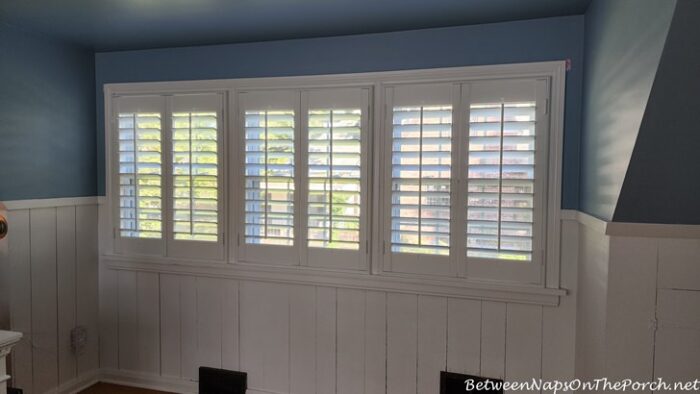Plantation Shutters For The Kitchen & Office