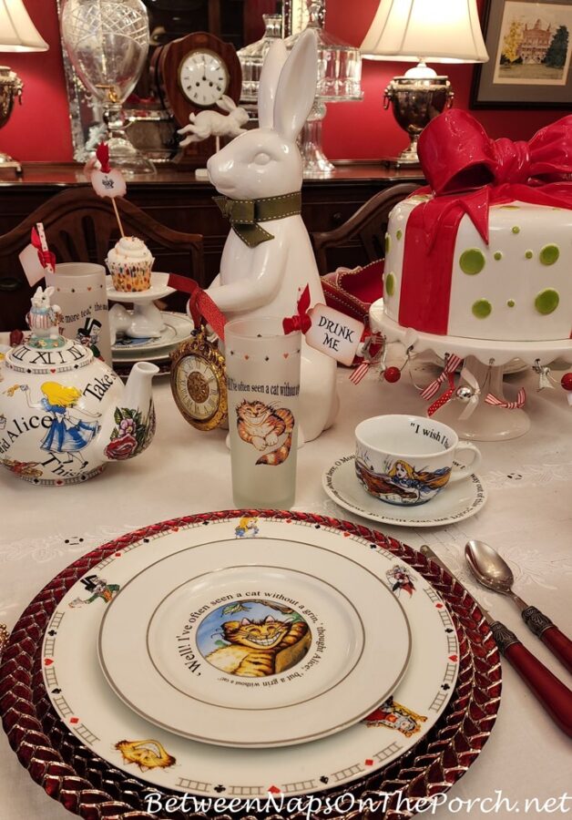 A Whimsical Alice In Wonderland Dinner Party
