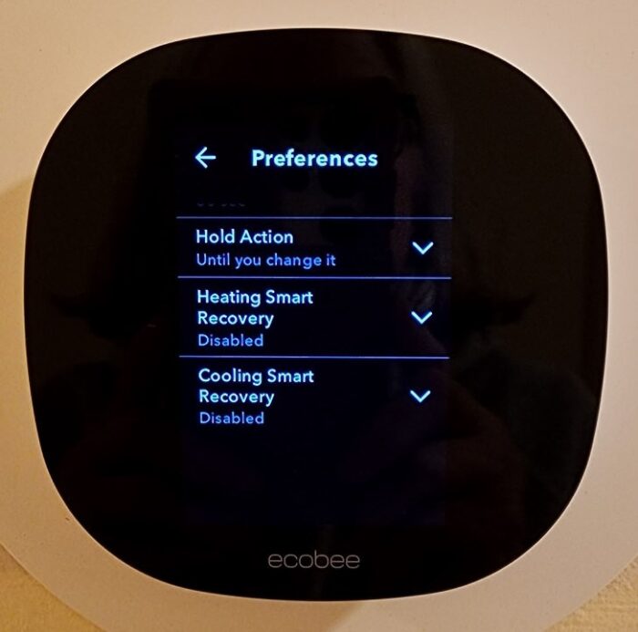 How To Stop An Ecobee Smart Thermostat From Overriding Temperature Settings